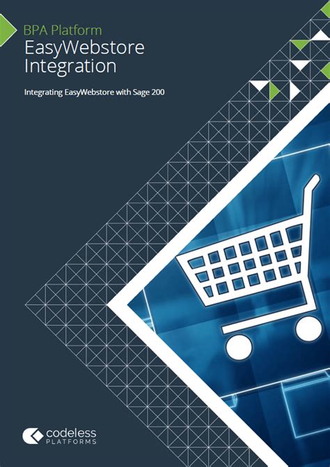 Easywebstore Sage 200 Integration Point And Click Api Integration Solution