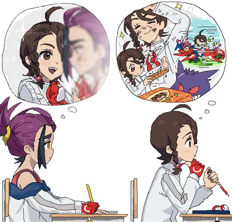 Kieran Juliana Gengar And Koraidon Pokemon And 1 More Drawn By