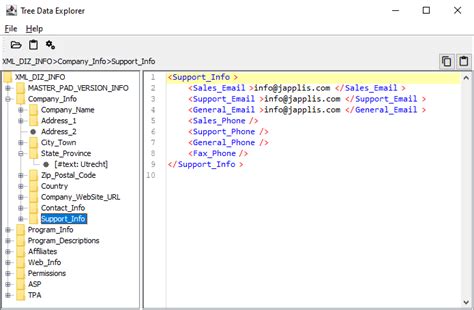 Tree Data Explorer View Xml Yaml Json As Tree For Windows Mac And