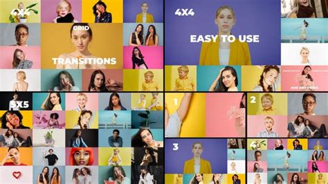 Grid Transition For After Effects 36431028 Free After Effect Template