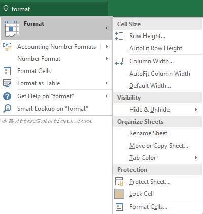 Excel Ribbon Search Box
