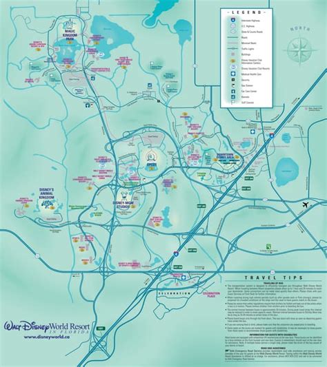 Florida Disney World Map What Is The Disney World Address Heres A