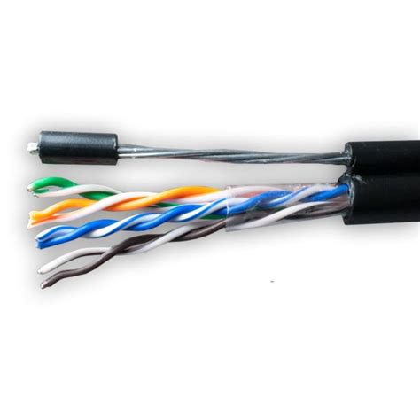 Кабель SUPRLAN Standard UTP Cat.5e 4x2xAWG24 Cu PE Outdoor T-FG8 /трос ...
