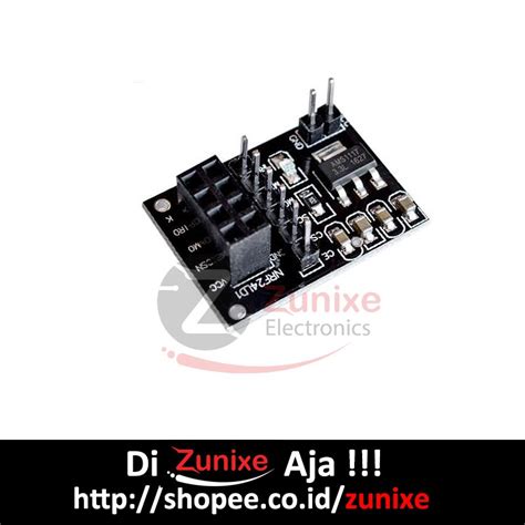 Jual NRF24L01 SOCKET ADAPTER MODULE NRF24L01 WIRELESS TRANSCEIVER