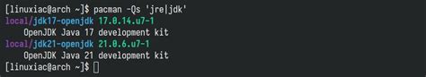 How To Install Java On Arch Linux A Step By Step Guide