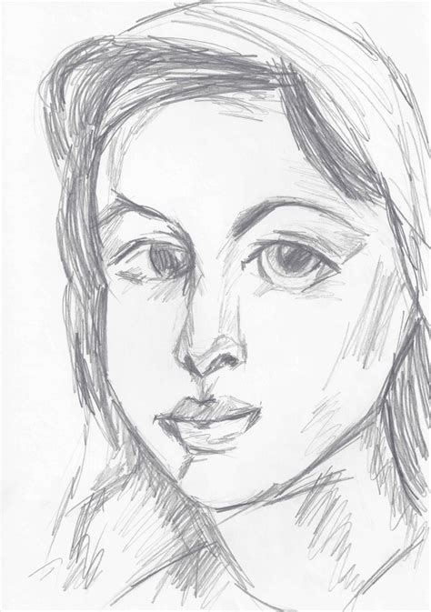 Девушка в стиле Академический рисунок графика живопись на