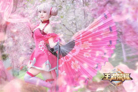 王者荣耀小乔cosplay，原皮