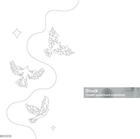 새 비행 문신 실루엣 벡터 세트입니다 비둘기와 비둘기 생물학 손으로 그린 로고 새 장식의 무리입니다 개체 그룹에 대한 스톡 벡터 아트 및 기타 이미지 Istock