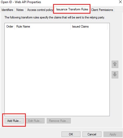 Configuring Microsoft Ad Fs On Premise Sso With Openid Connect