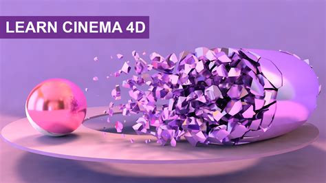 Cinema 4d Tutorial For Beginner Voronoi Fracture Looping Animation Fattu Tutorials