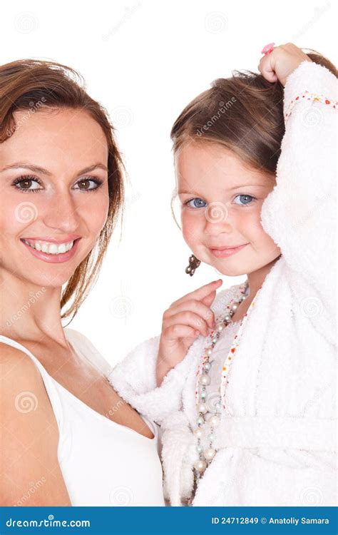 Belle Madre E Figlia Immagine Stock Immagine Di Positivo 24712849