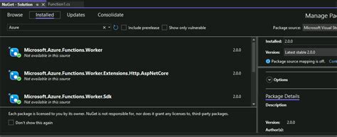 Visual Studio Type Or Namespace Azure Does Not Exist In The Namespace Microsoft Stack Overflow