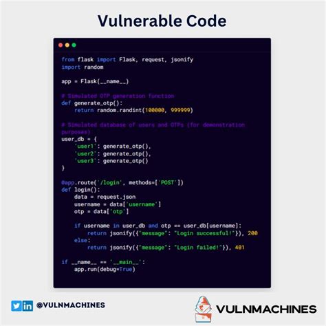 Vulnmachines On Linkedin Apisecurity Python Pythondeveloper
