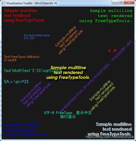 Vtk显示中文vtk中文 Csdn博客