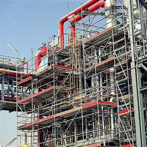 Chemical Plant Industrial Scaffolding Layher North America