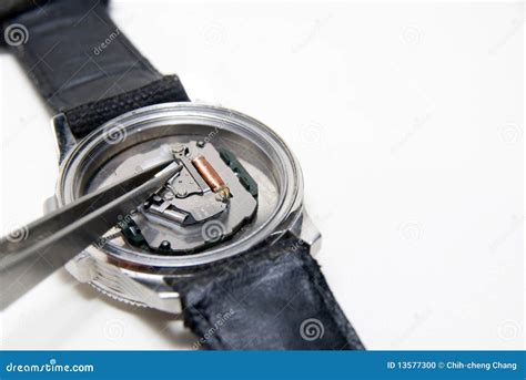 The Broken Watch Stock Photo Image Of Coil Black Pincer