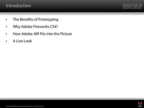 prototyping adobe air applications with fireworks cs4 ppt free download