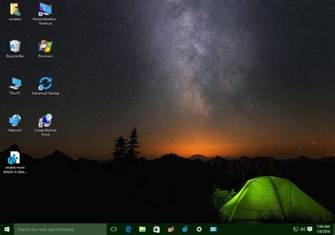 Change Desktop Icon Spacing In Windows 10 And Windows 8 8 1