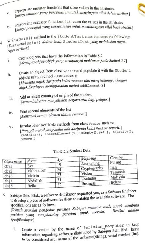 Solved EXERCISE 2 PROBLEM SOLVING LATIHAN 2 PENYELESAIAN Chegg Com
