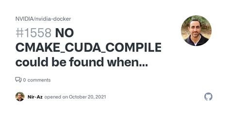 No Cmakecudacompiler Could Be Found When Building Cuda App On X86