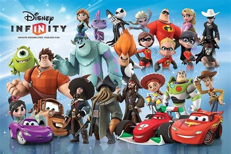 Plakat Disney Infinity Character Montage Poster An Der Wand 3 1