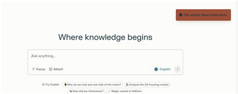 What Does File Upload Failed Moderation Mean Rperplexityai