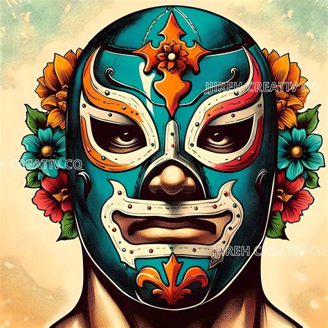 Best 13 Luchador Wrestler Lucha Libre Bildn Vintage Mascara Luchador
