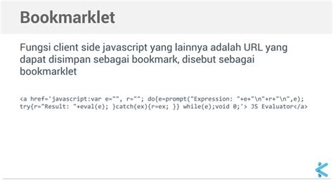 Pemrograman Web Client Side Javascript Ppt