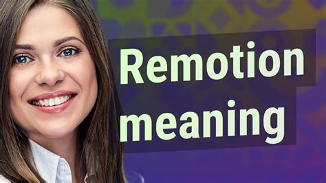 Remotion Meaning Of Remotion Youtube