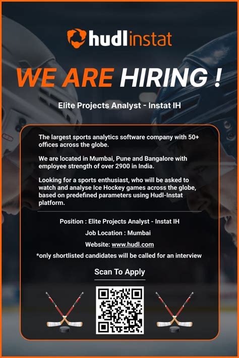 Jivan Nagose On Linkedin Elite Projects Analyst Instat Ice Hockey You Will Be Responsible