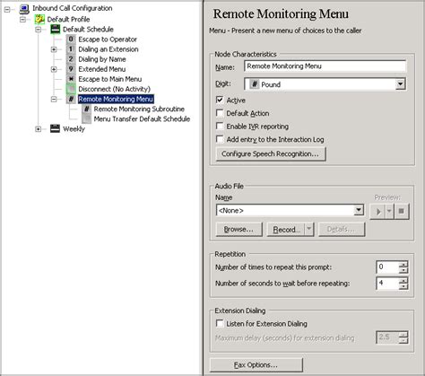 Interaction Attendant Help Configure Remote Monitoring