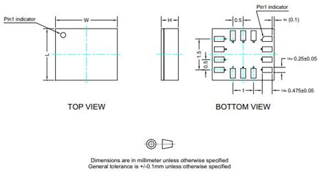 The Lsm6dsl Sensor Datasheet Pinout，features And Electrical Connections
