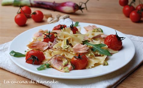 Insalata Di Pasta Con Salmone E Pomodorini La Cucina Di Hanneke