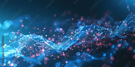 Bioinformatics Abstraction With A Digital Landscape Of Interconnected Nodes And Data Points Bioinformatics Abstraction With A Digital Landscape Of Interconnected Nodes And Data Points