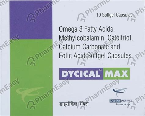 Dycical Max Capsule Uses Side Effects Price Dosage And More Info