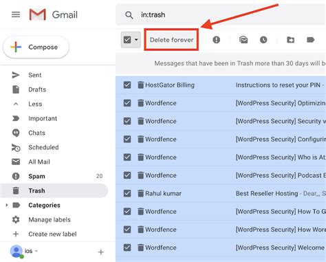 how to delete all gmail unread emails in one go made stuff easy