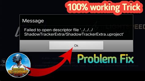 pubg mobail failed to open descriptor problem fix 100 working
