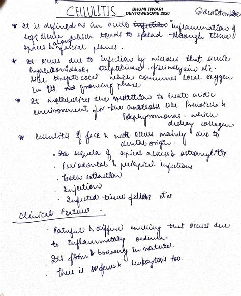 Cellulitis Dentowesome
