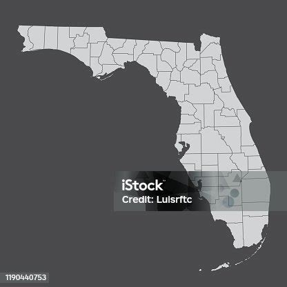 County Map Of Florida Panhandle