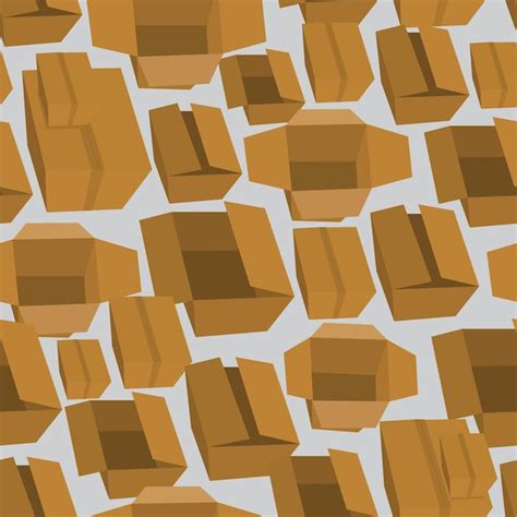 Premium Vector Boxes Seamless Pattern Background