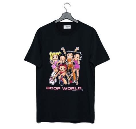 Betty Boop World Girl Power T Shirt Km Kendrablanca