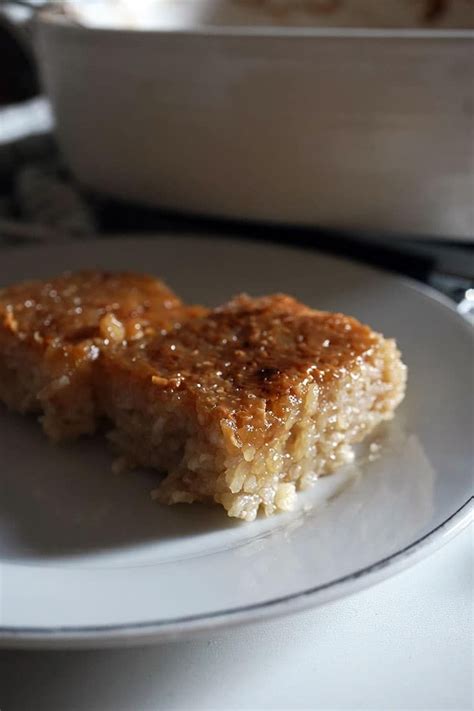 Bibingkang Malagkit Recipe With Latik
