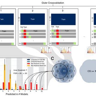 Cross Validation Ensemble A The 11 Folds Of The Outer Cross Validation Download Scientific