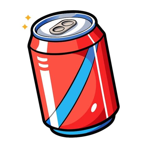 Soda Can Clip Art And Vector Design With A White Background Premium