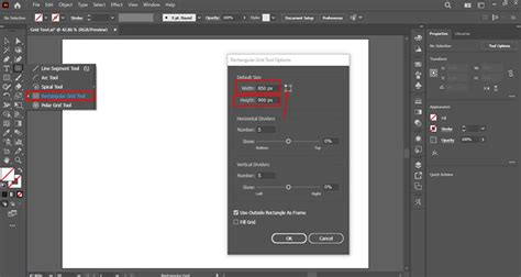 how to make a grid in illustrator rectangular and polar bittbox