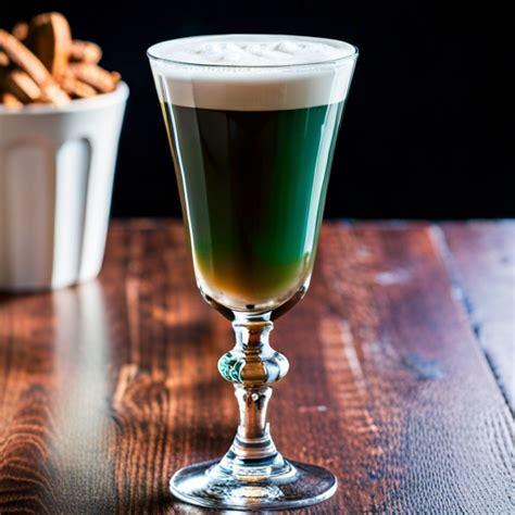 Emerald Velvet Whisper Indulgent Smooth Cocktail With Irish Cream