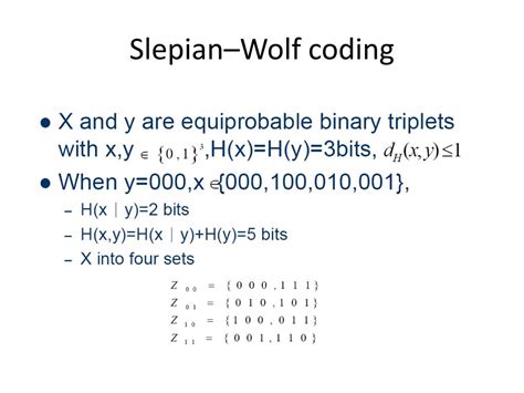 Ppt Networked Slepian Wolf Theory Algorithms And Scaling Laws Powerpoint Presentation Id
