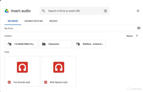 How To Add Audio To Your Google Slides Deck