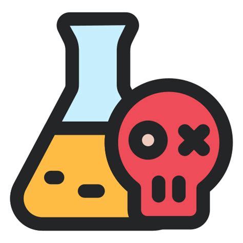 Toxic Generic Color Lineal Color Icon