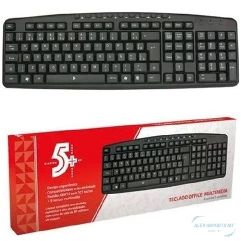 Teclado Com Fio Multimidea Para Loja De Informatica Carrefour